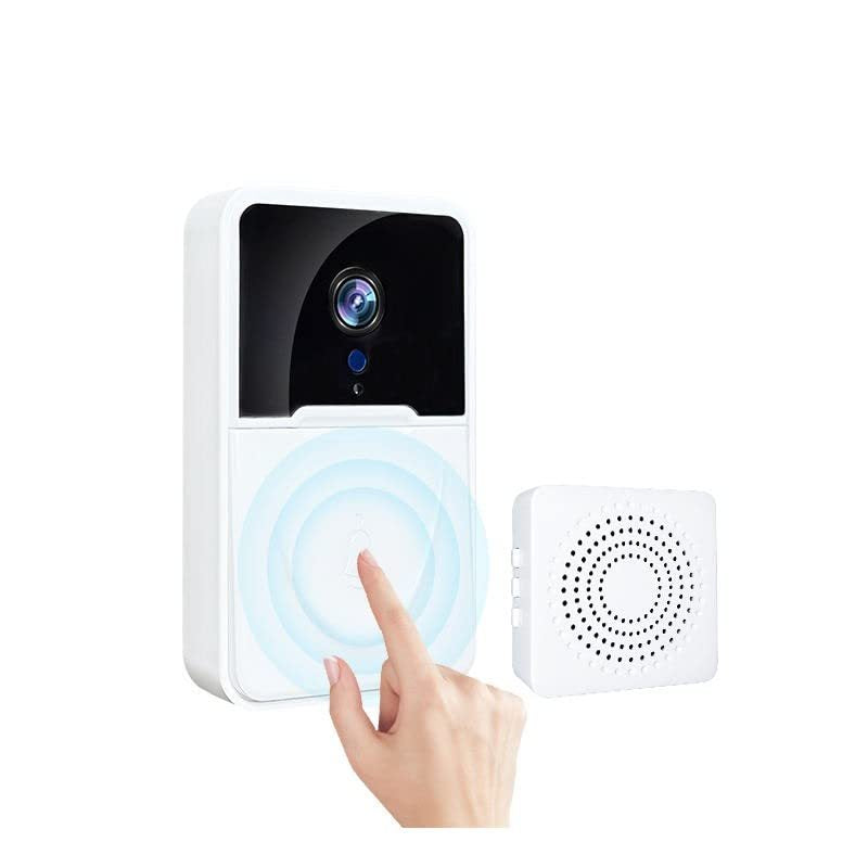 Wireless WiFi Video Doorbell with Music Bell - Full HD Resolution Two ...